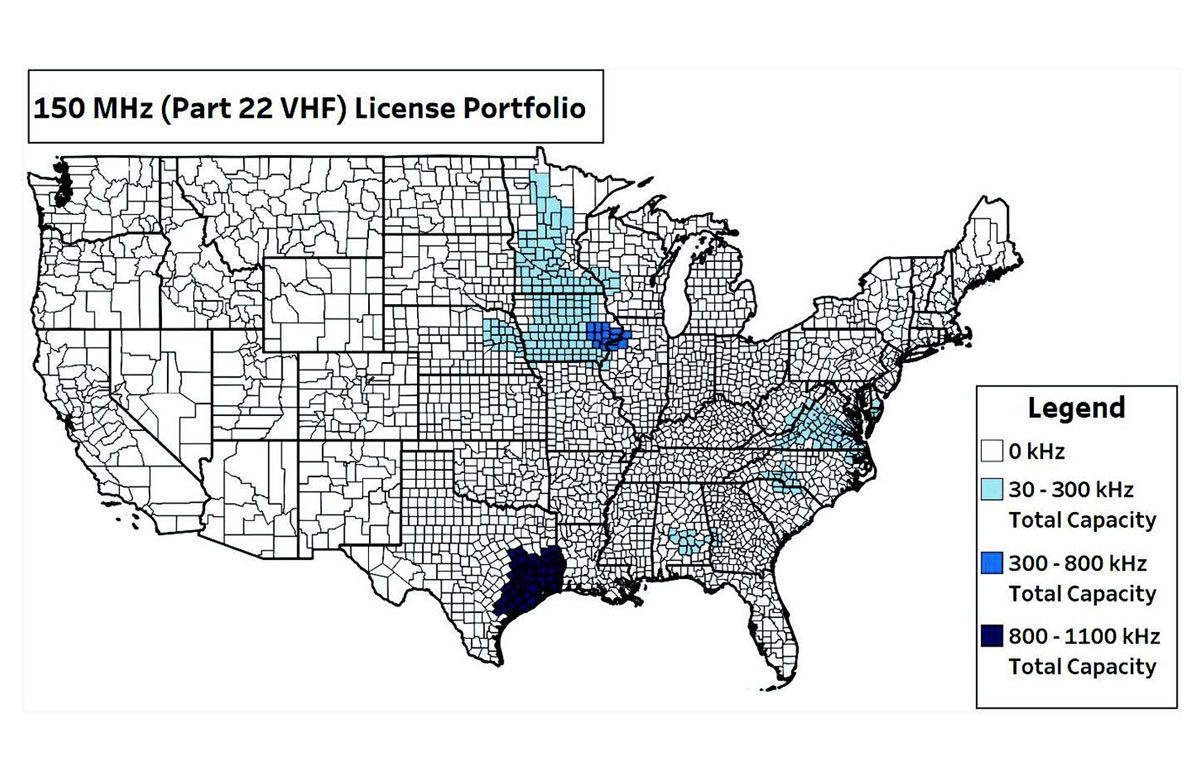 150 MHz (Part 22 VHF) | Select Spectrum
