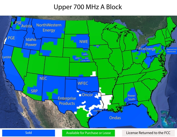 Upper 700 MHz A Block | Select Spectrum